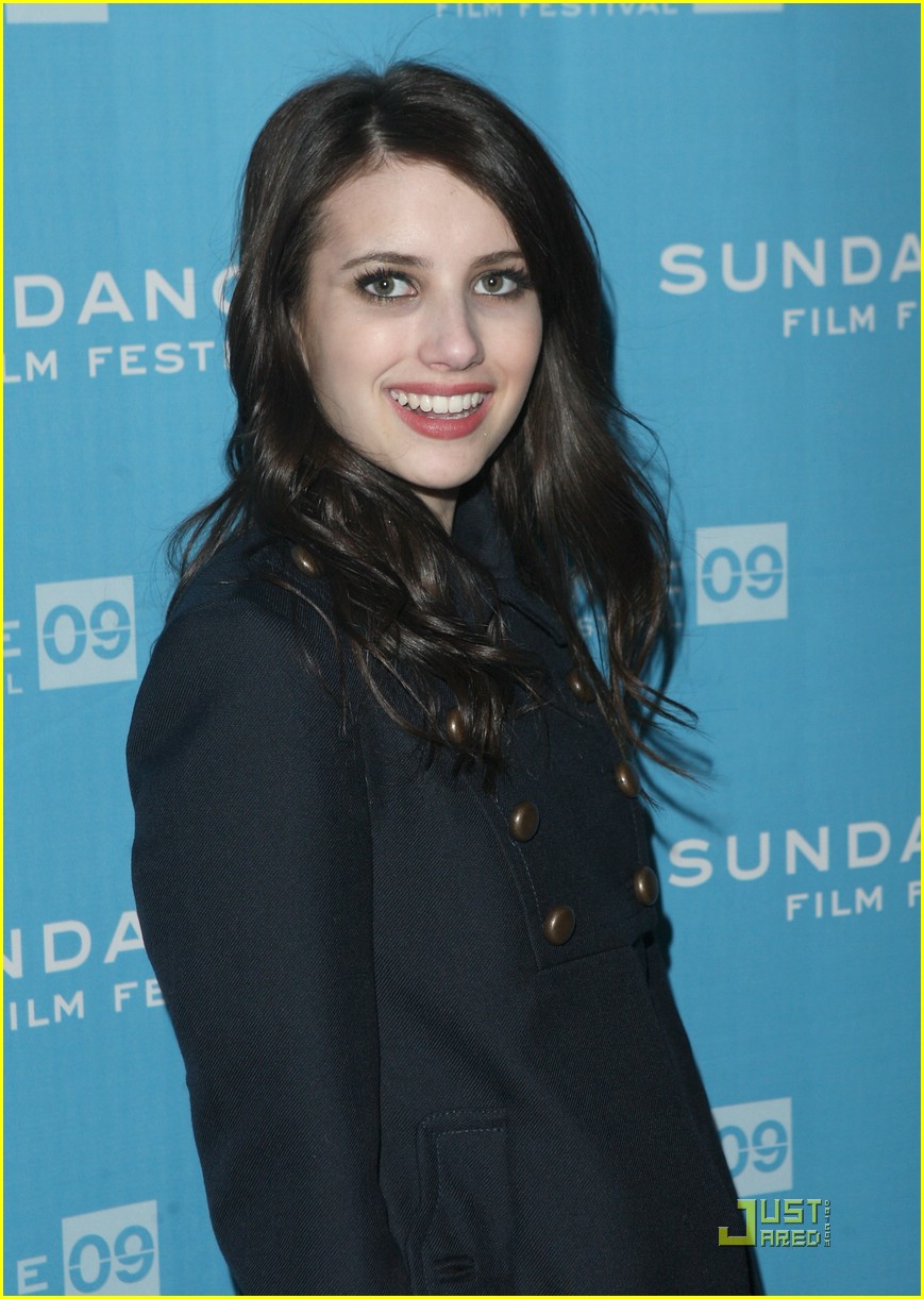 Emma Roberts is Pink Scarf Pretty | Photo 53391 - Photo Gallery | Just ...
