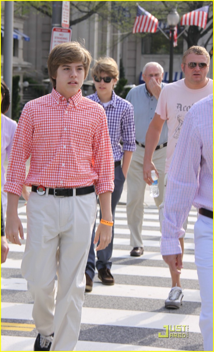 Dylan & Cole Sprouse: Easter Egg Roll at the White House! | Photo ...