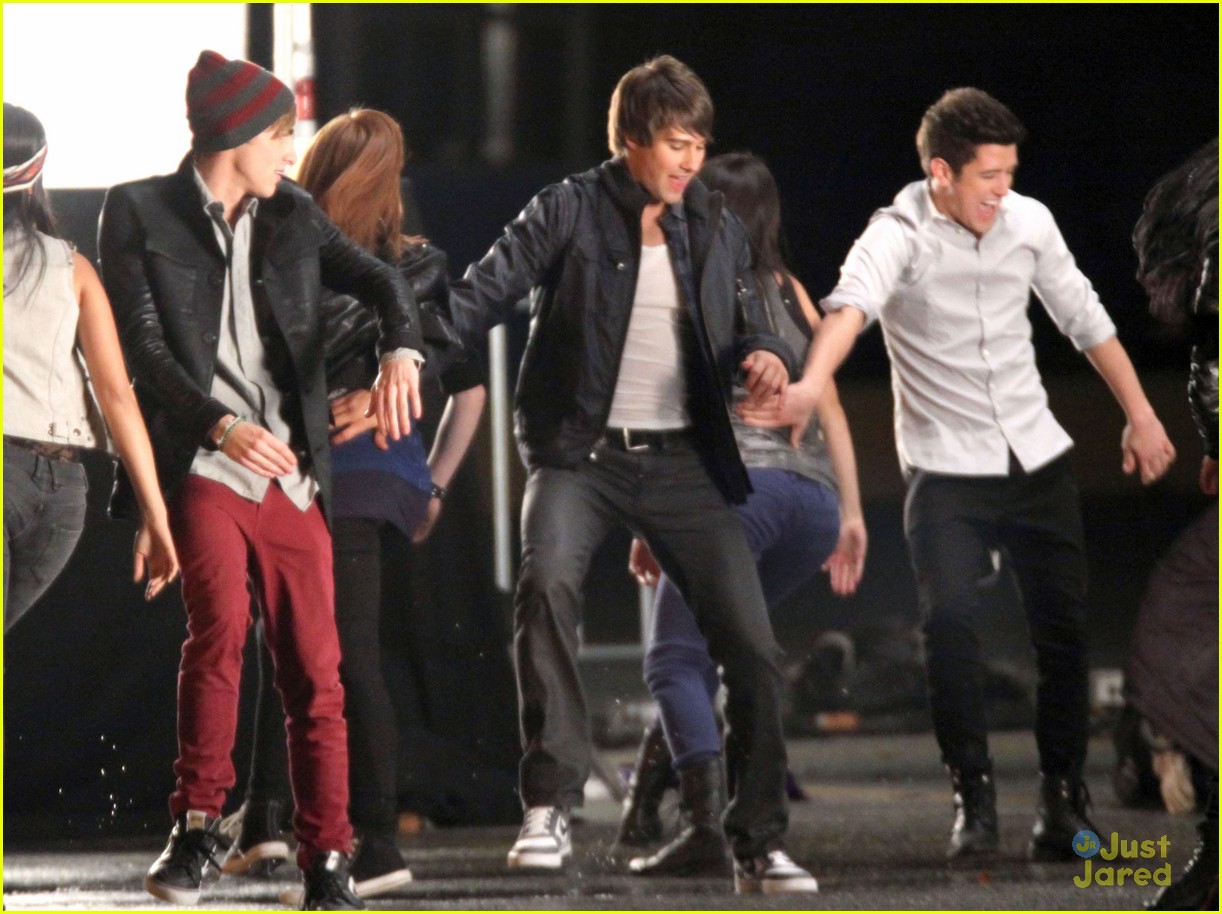 Big Time Rush: 'Music Sounds Better With You' Video Shoot! | Photo ...