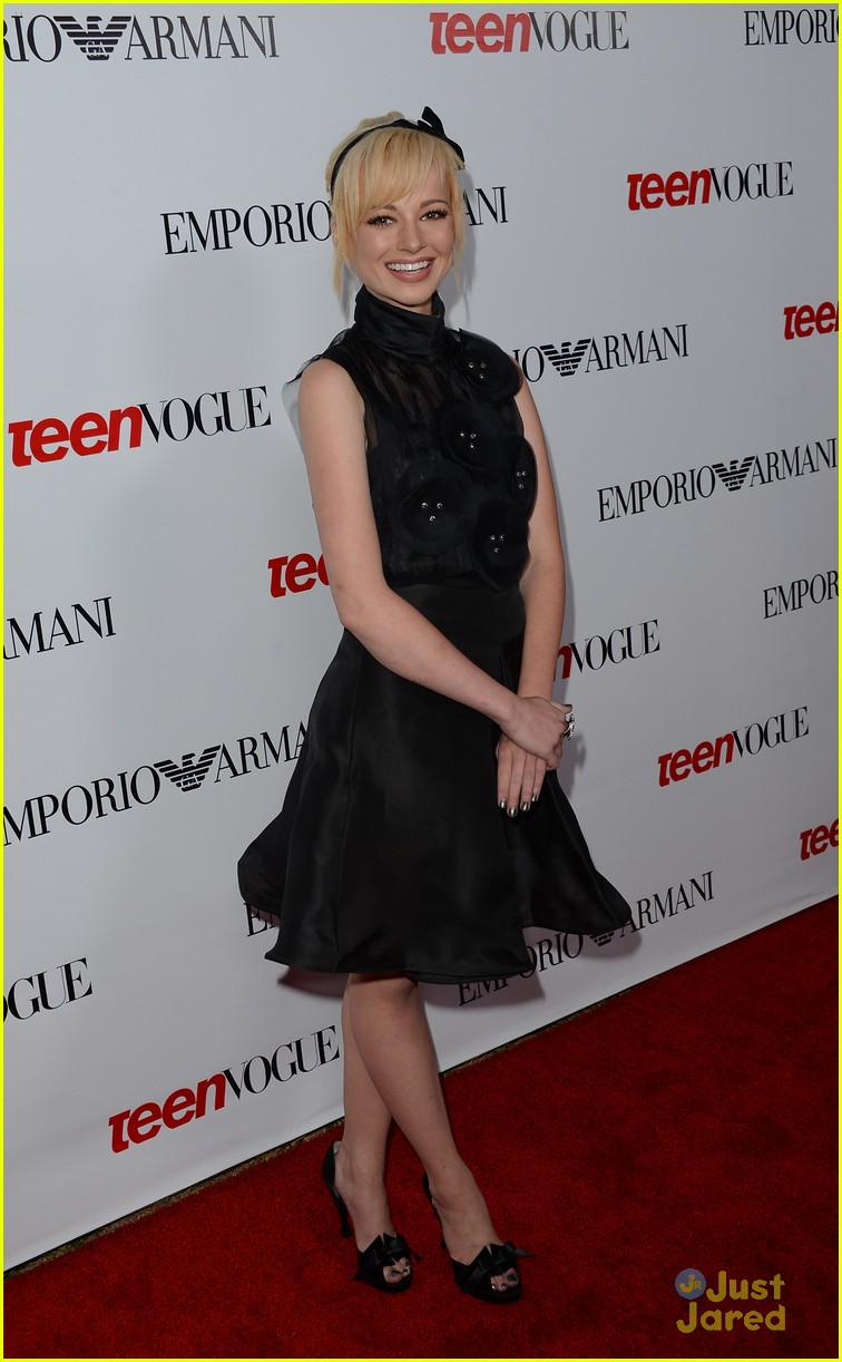 Ashley Rickards & Greer Grammer: Teen Vogue Young Hollywood Party ...