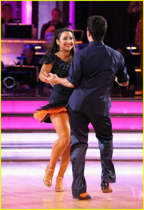 Aly Raisman & Mark Ballas: Cha Cha Dance Off; Still Safe on DWTS ...