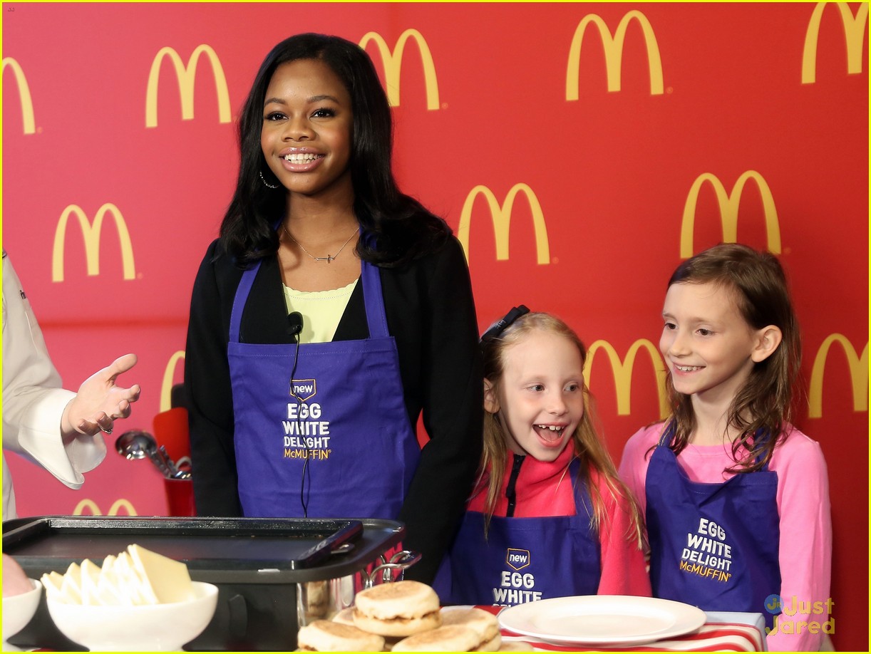 Gabby Douglas: McDonald's Chef in Times Square! | Photo 555121 - Photo ...