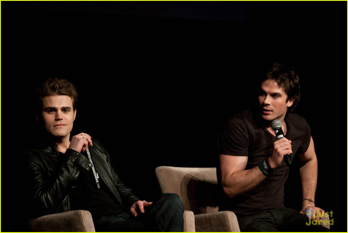 Ian Somerhalder & Paul Wesley: 'Vampire Diaries' Convention Duo | Photo ...