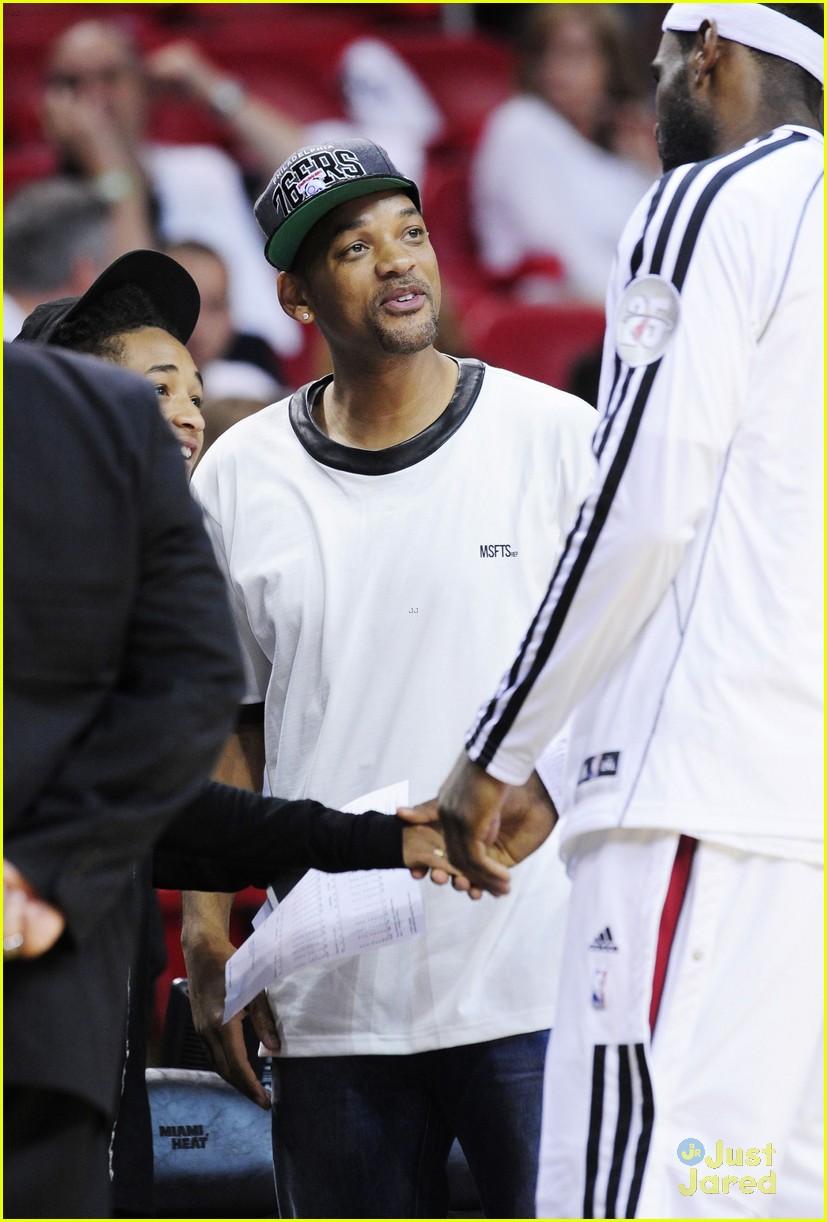 Jaden Smith: Miami Heat Game with Dad Will | Photo 561893 - Photo ...
