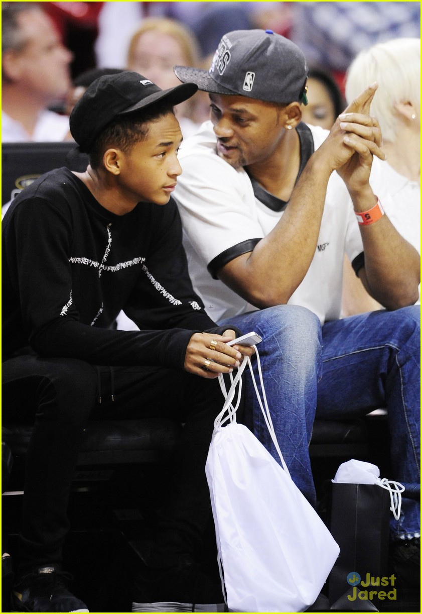 Jaden Smith: Miami Heat Game with Dad Will | Photo 561927 - Photo ...