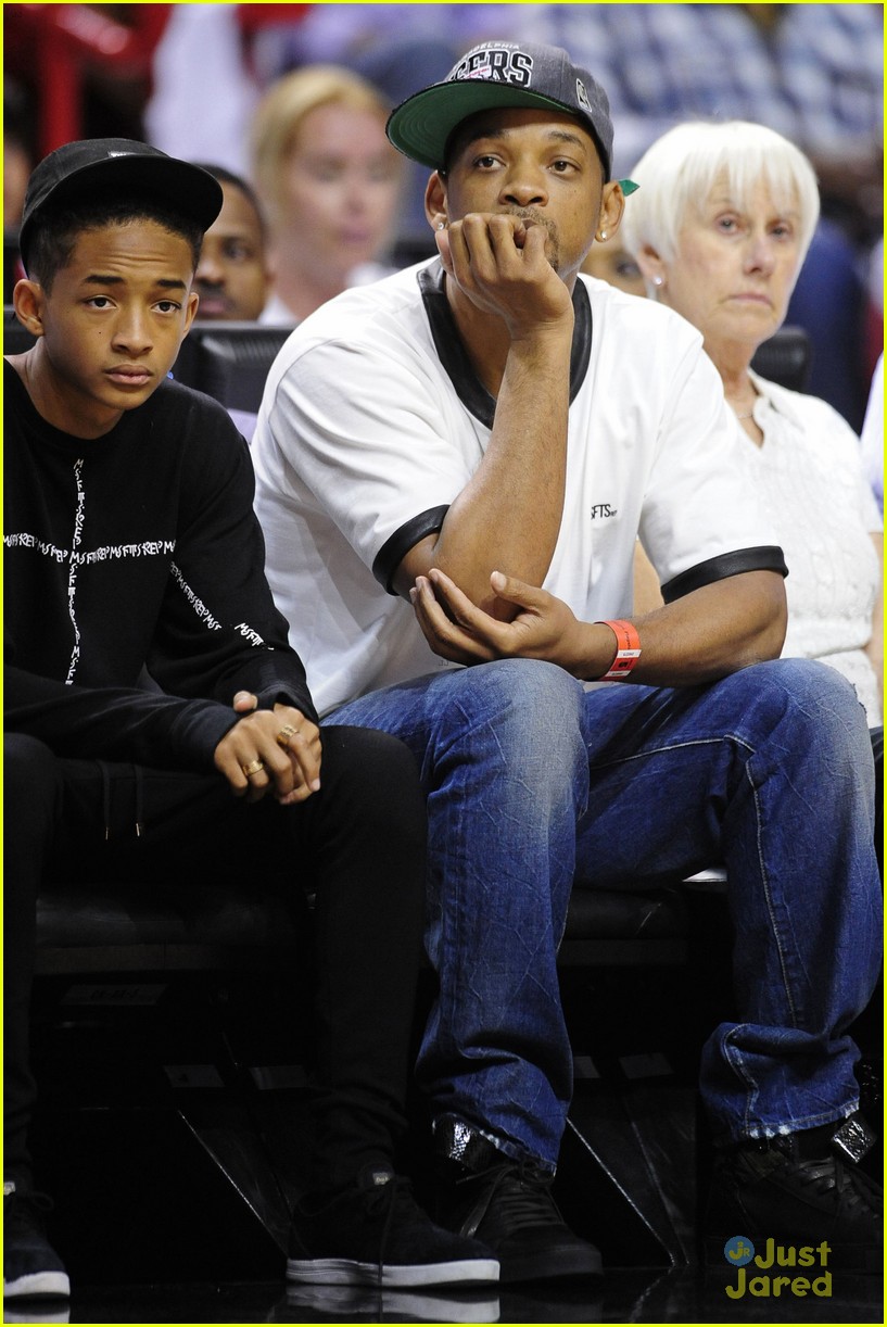 Jaden Smith: Miami Heat Game with Dad Will | Photo 561900 - Photo ...