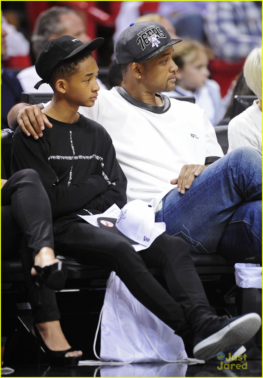 Jaden Smith: Miami Heat Game with Dad Will | Photo 561903 - Photo ...