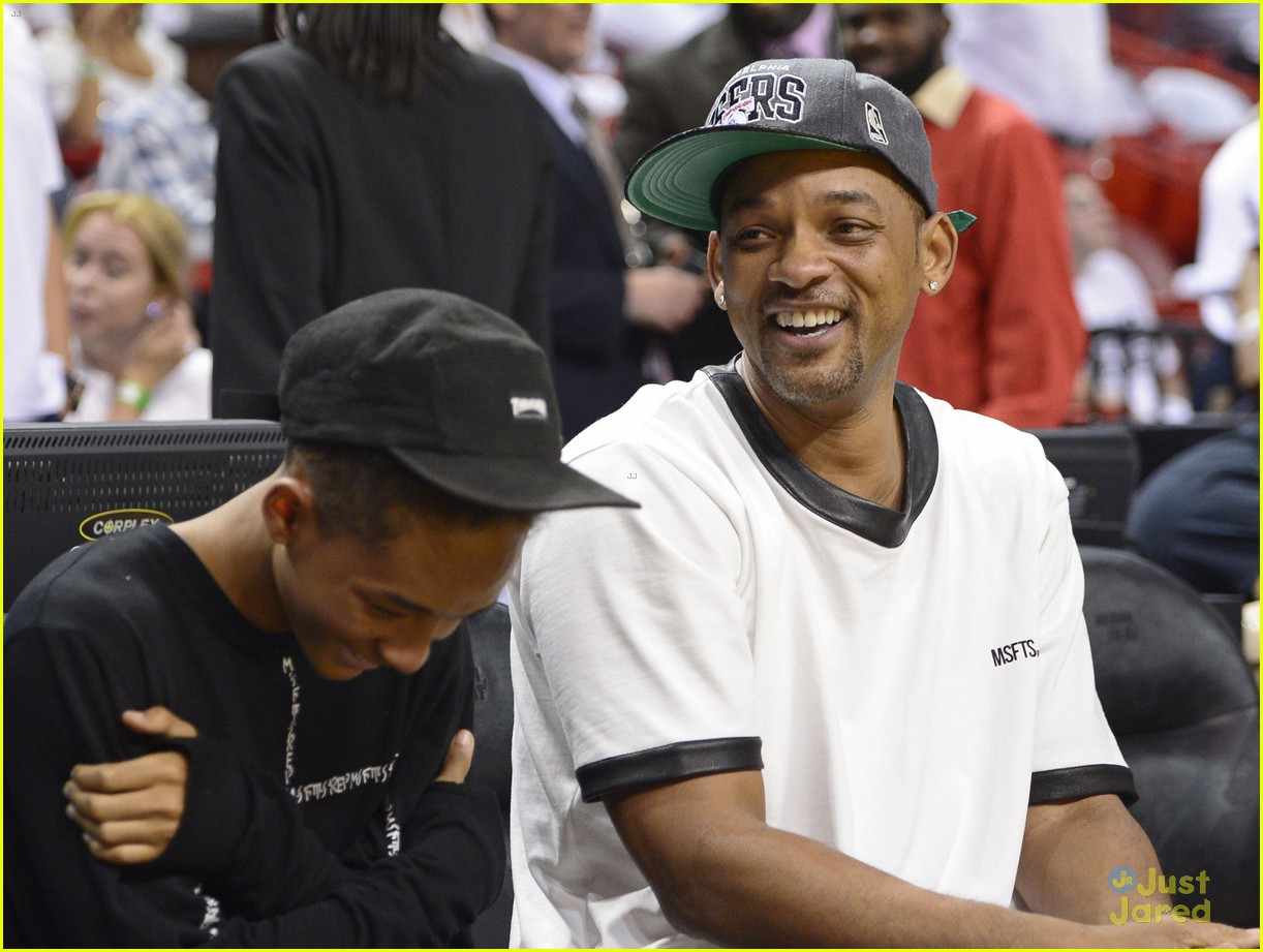 Jaden Smith: Miami Heat Game with Dad Will | Photo 561940 - Photo ...