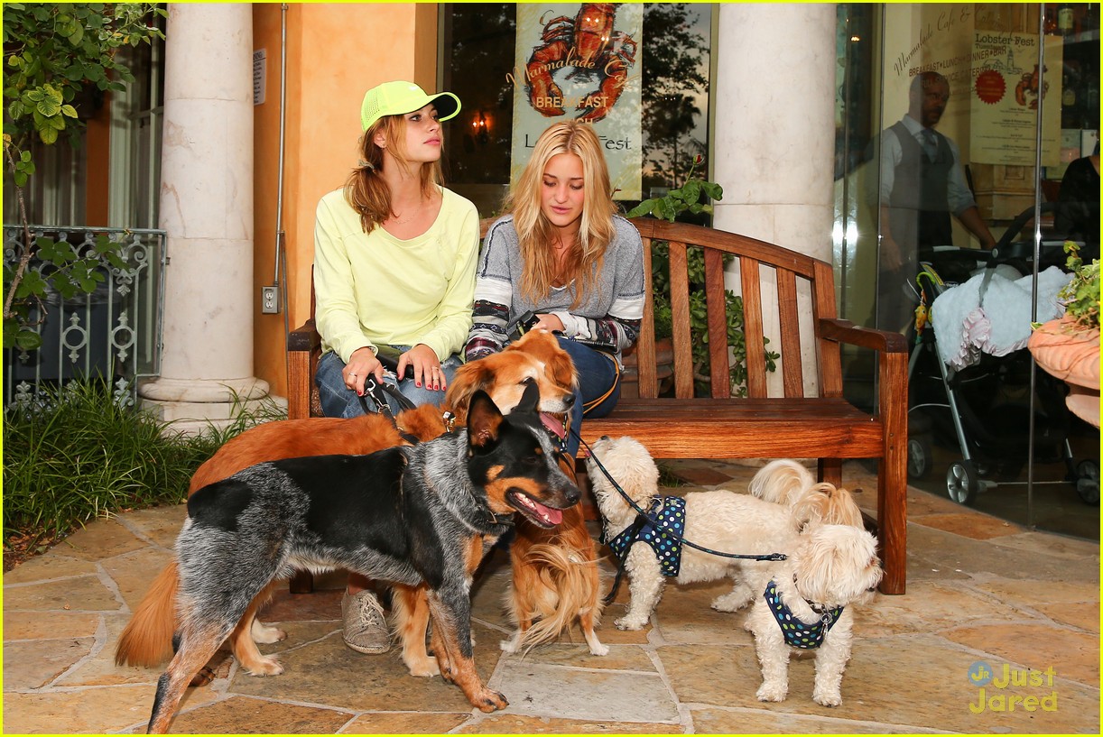 Aly & AJ Michalka: Doggie Day Out! | Photo 559919 - Photo Gallery | Just Jared Jr.