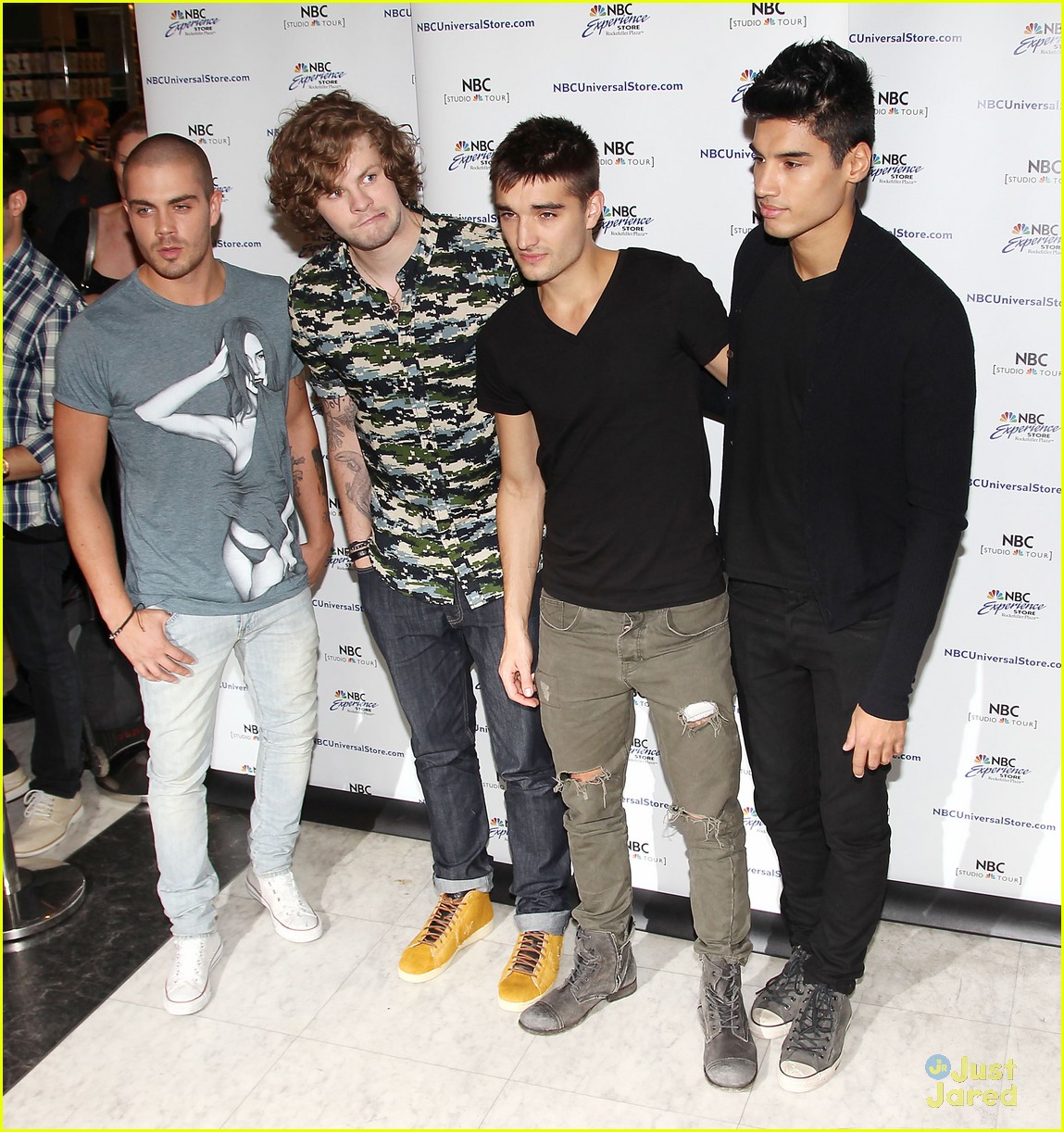 The Wanted: Fan Meet & Greet at NBC Experience Store | Photo 565577 ...