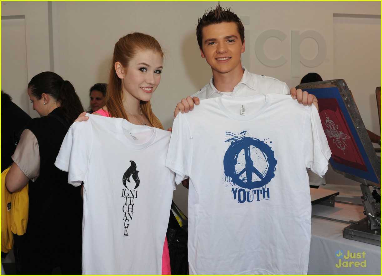 G Hannelius & Katherine McNamara: Power of Youth with Blake Michael ...