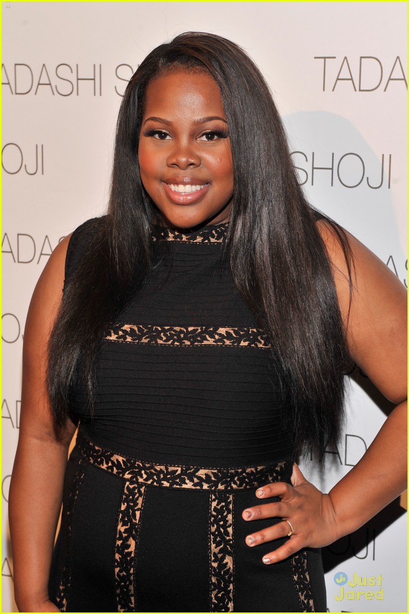Amber Riley: Tadashi Shoji Show After DWTS Announcement | Photo 594232 ...