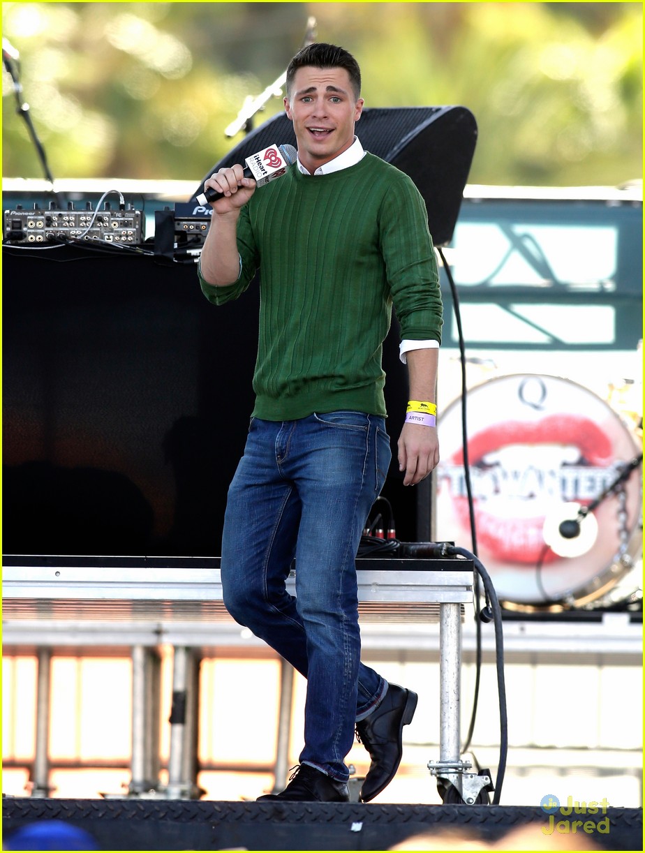 Katie Cassidy & Colton Haynes: 'Arrow' Cast Takes Over iHeartRadio ...