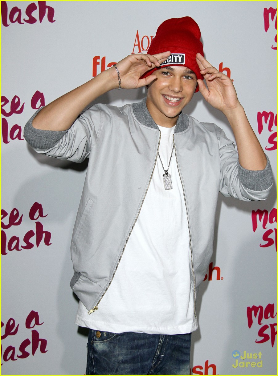 Austin Mahone & Stefanie Scott: Aquafina FlavorSplash Launch with ...