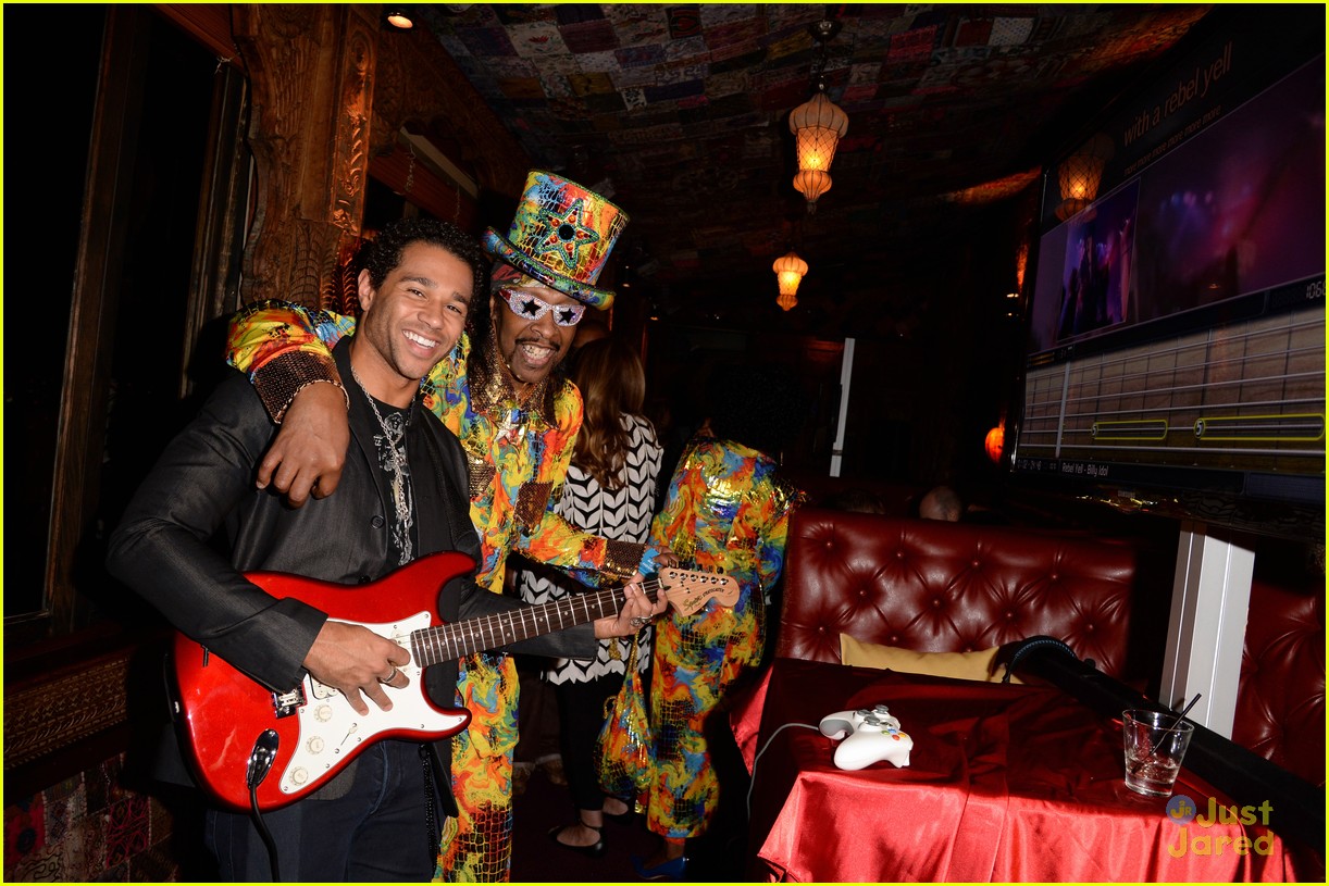 Corbin Bleu & Sasha Clements: BandFuse Video Game Launch | Photo 617327 ...