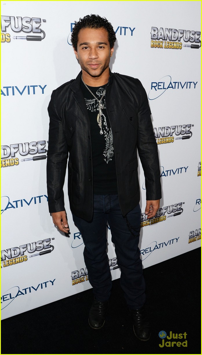 Corbin Bleu & Sasha Clements: BandFuse Video Game Launch | Photo 617331 ...