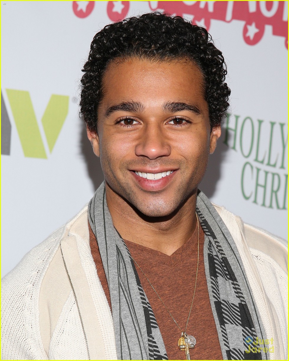 Corbin Bleu: Hollywood Christmas Parade 2013 with Karina Smirnoff ...