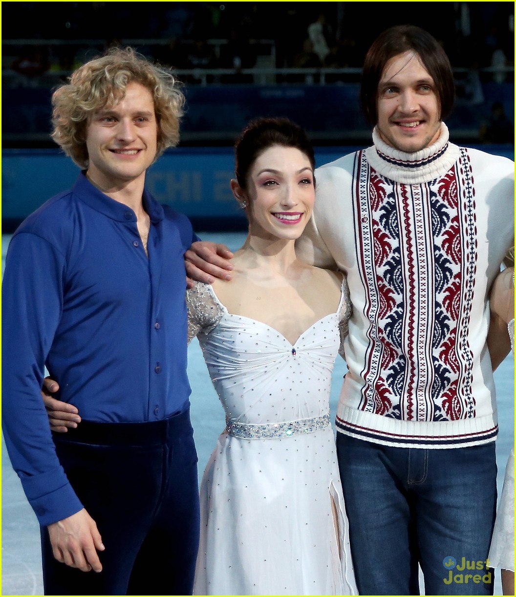 Meryl Davis & Charlie White Skate in Sochi Olympics Exhibition Gala ...