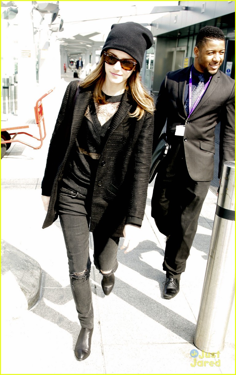 Emma Watson Lands Back in London After Attending Tribeca Film Festival ...