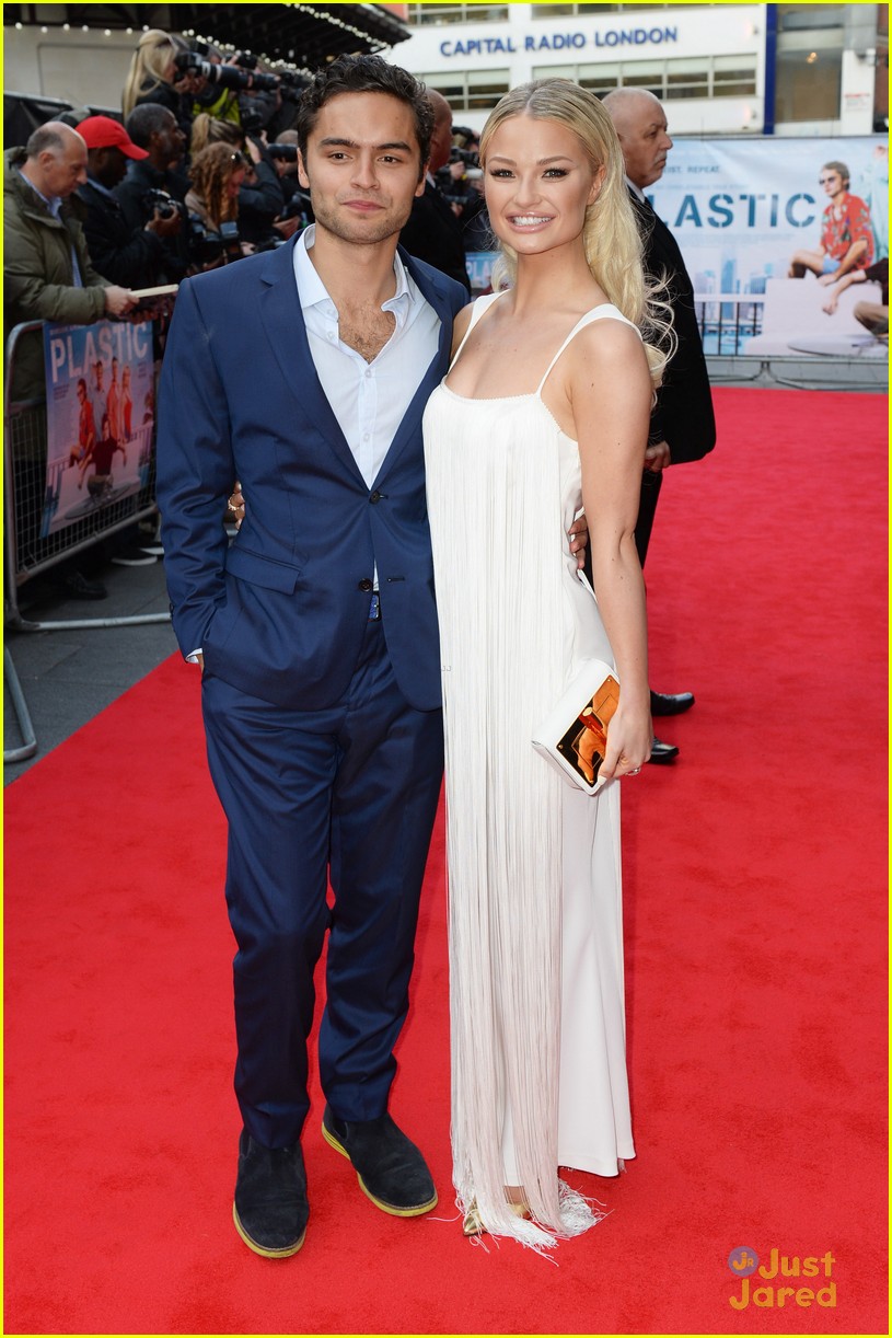 Emma Rigby is Fringe-y Fabulous for 'Plastic' Premiere with Will ...