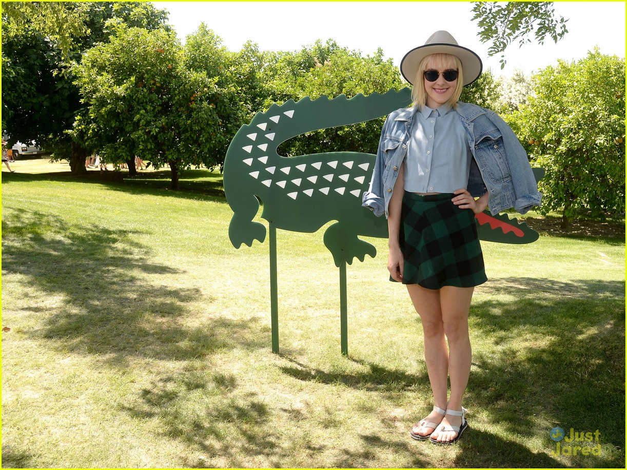 Lea Michele & Mark Salling Party It Up at Coachella 2014 with Jena ...