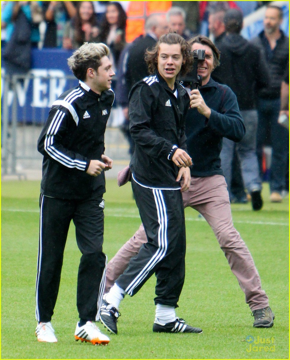 One Direction Shows Off Major Skills in Charity Soccer Game for Irish ...