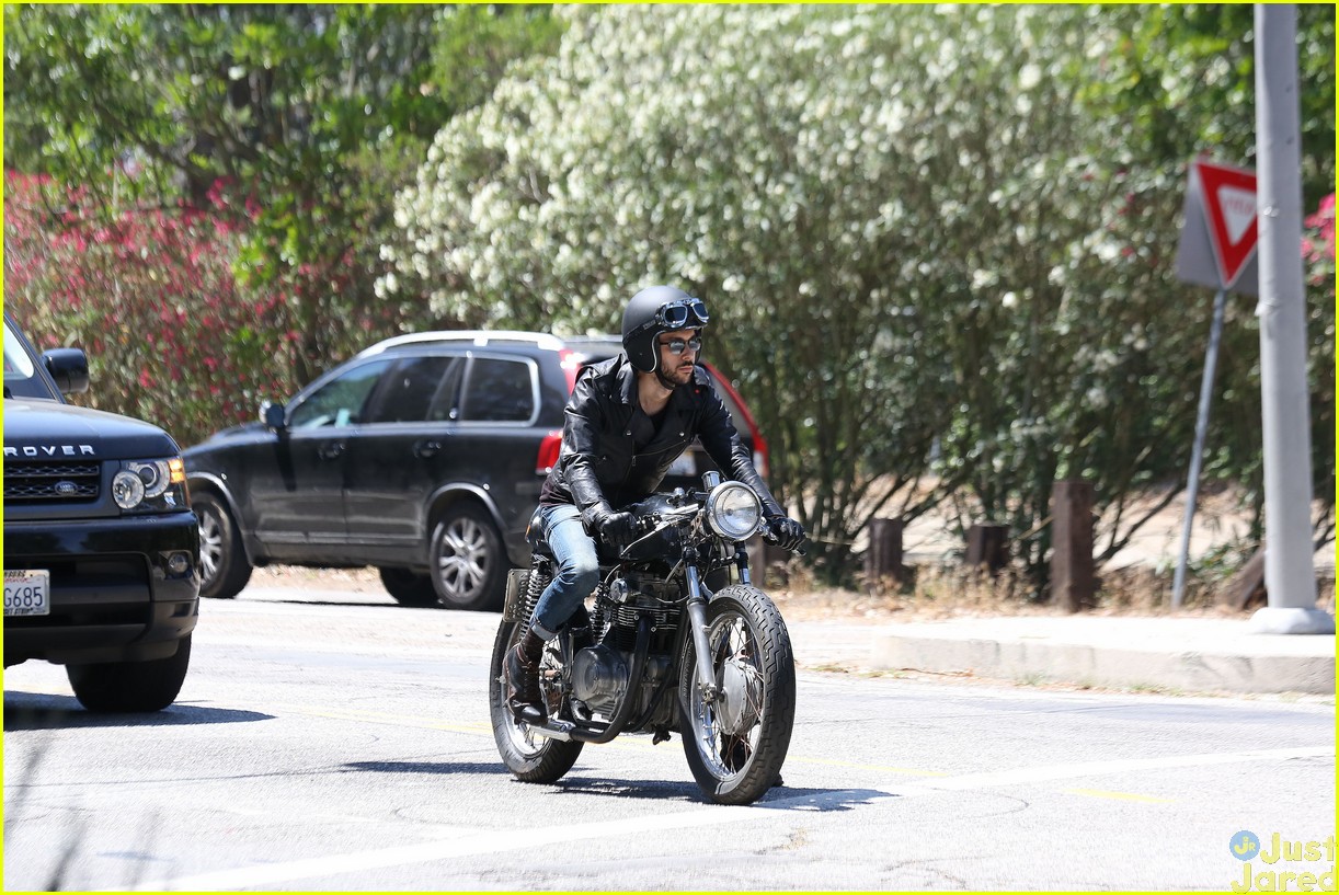Joe Jonas Revs Up His Engine for a Motorcycle Ride in LA! | Photo ...