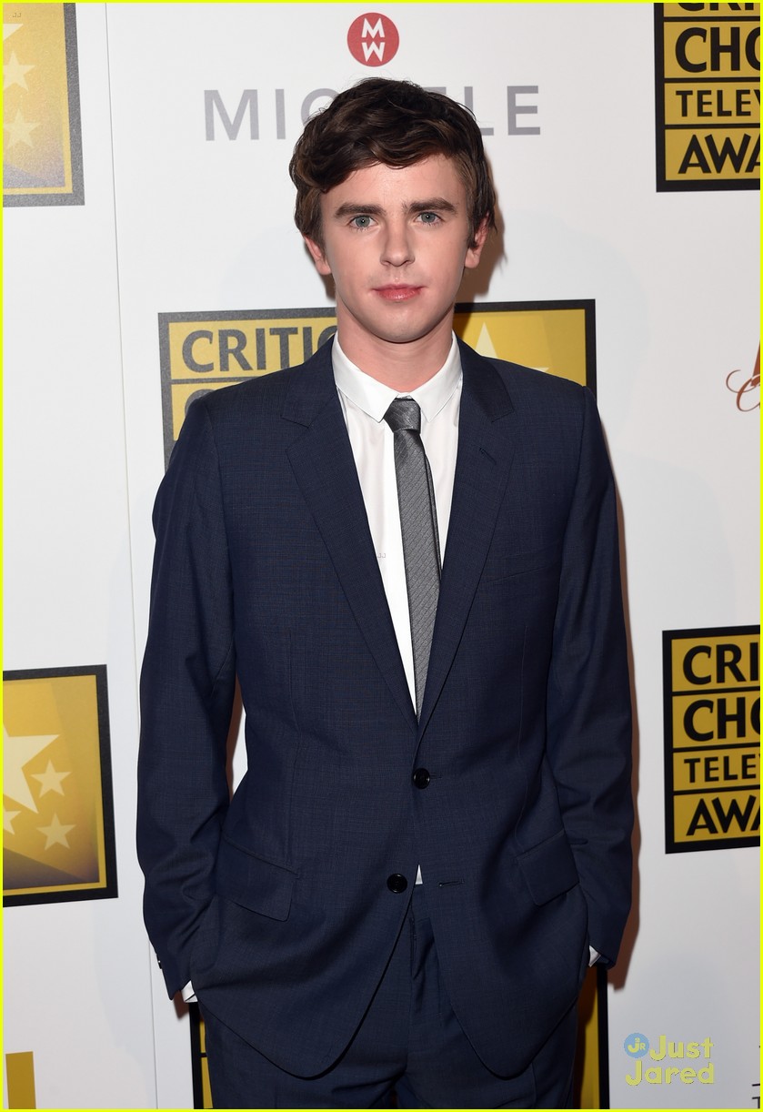 Colton Haynes & Freddie Highmore - Critics' Choice Television Awards ...