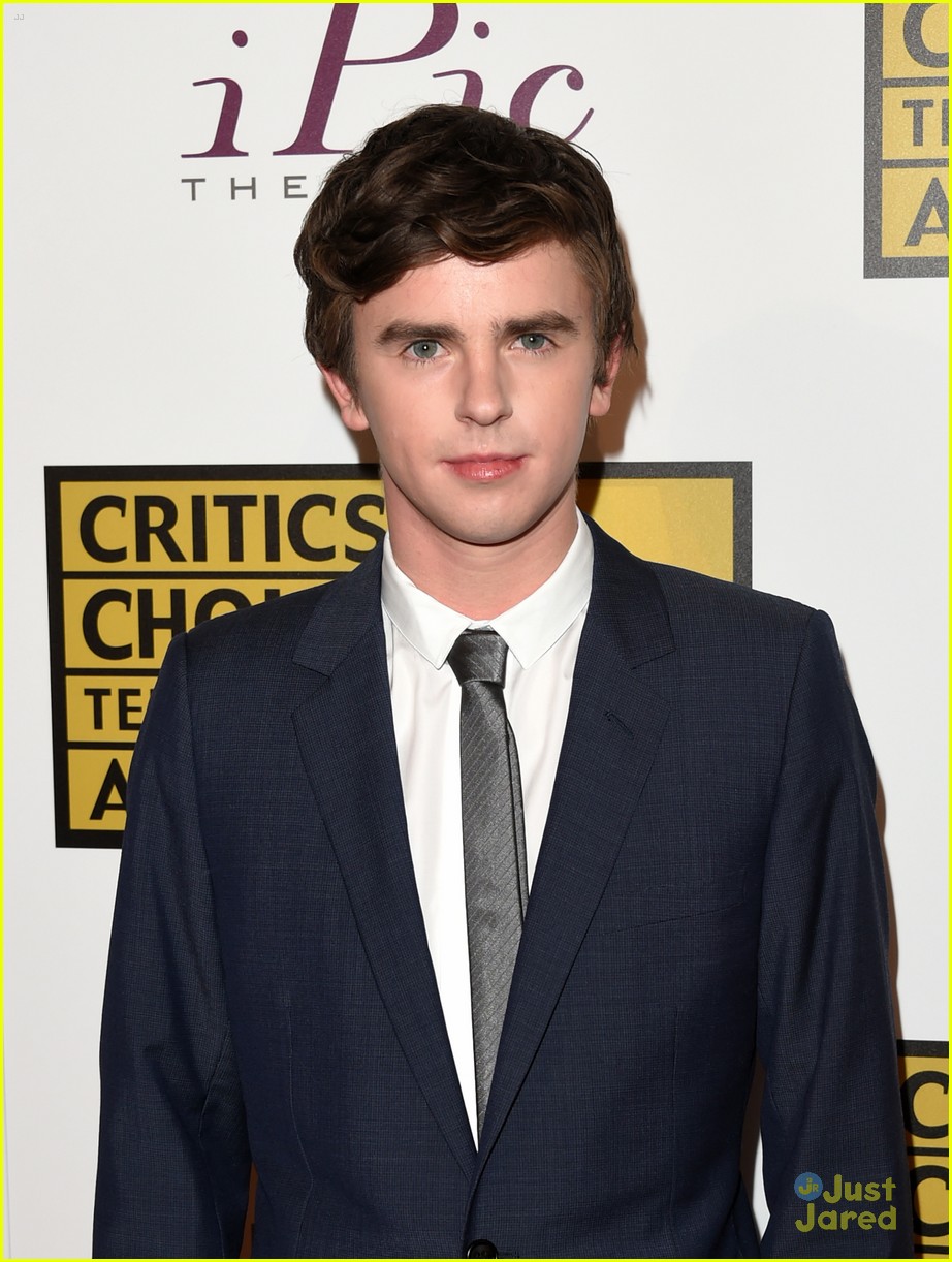 Colton Haynes & Freddie Highmore - Critics' Choice Television Awards ...
