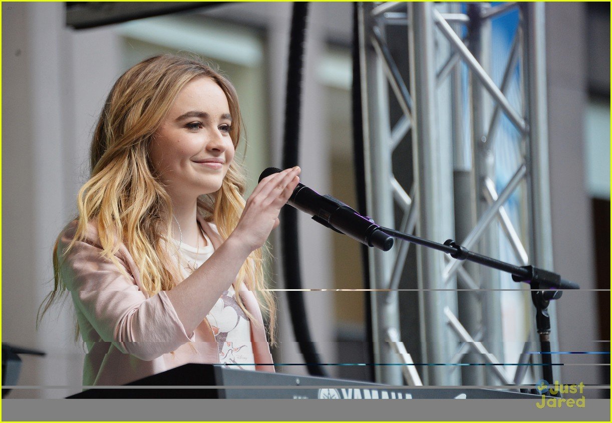 Sabrina Carpenter Performs on 'Fox & Friends' Ahead of 'Girl Meets ...