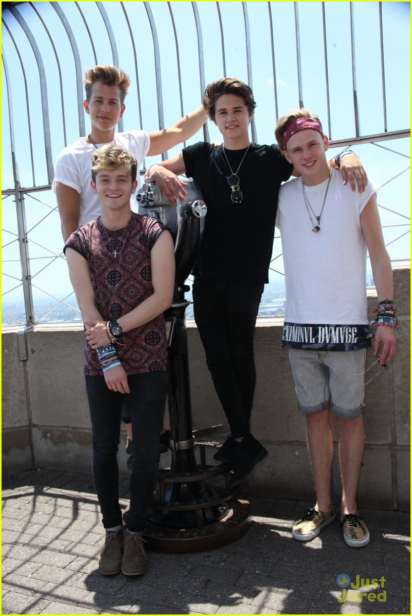 The Vamps Feel on Top of the World at Empire State Building! | Photo ...