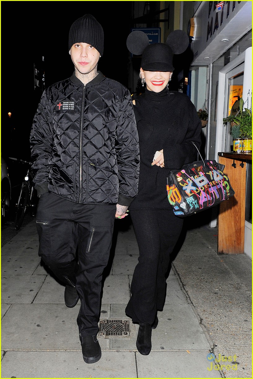 Rita Ora Shows Her Mickey Mouse Spirit During Date With Ricky Hilfiger ...