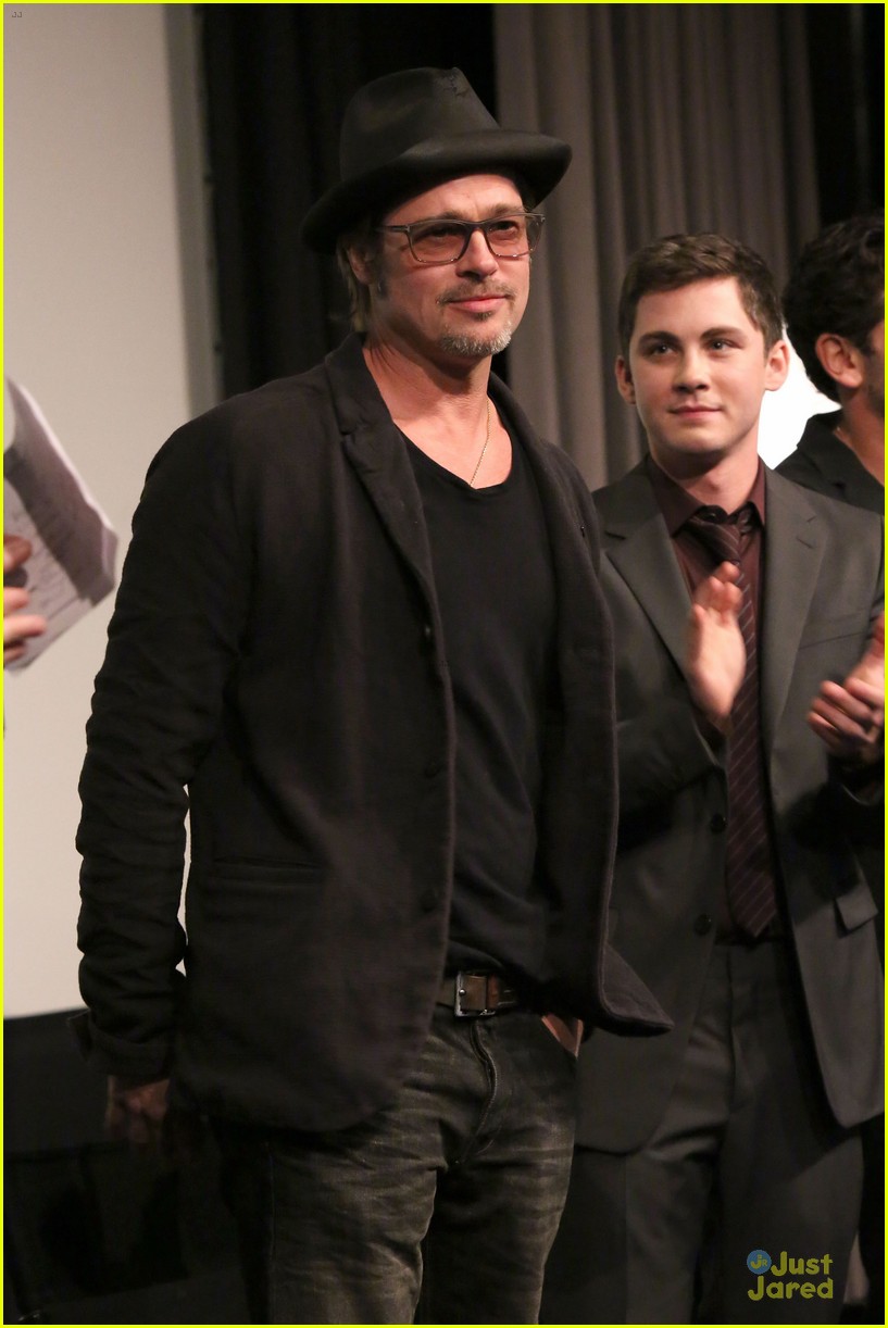 Logan Lerman Had His Ear Licked by Jon Bernthal! | Photo 750372 - Photo ...