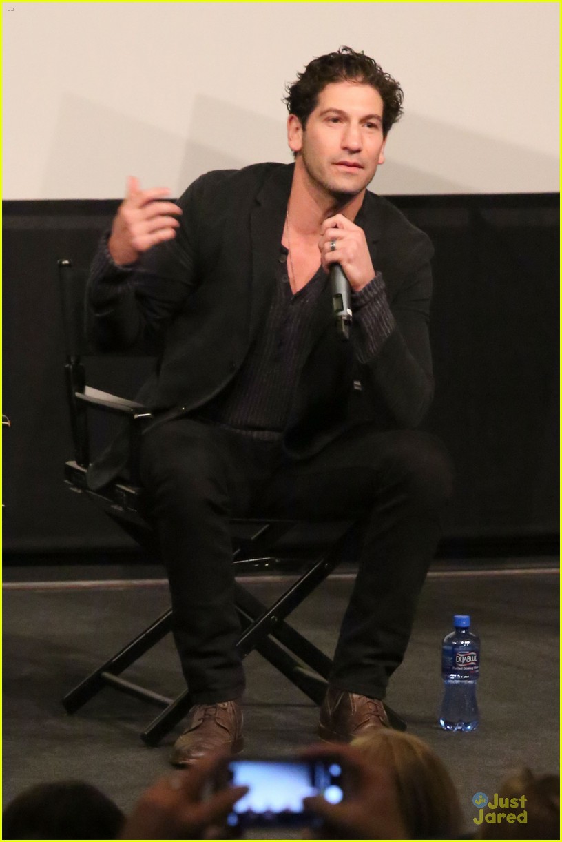 Logan Lerman Had His Ear Licked by Jon Bernthal! | Photo 750377 - Photo ...