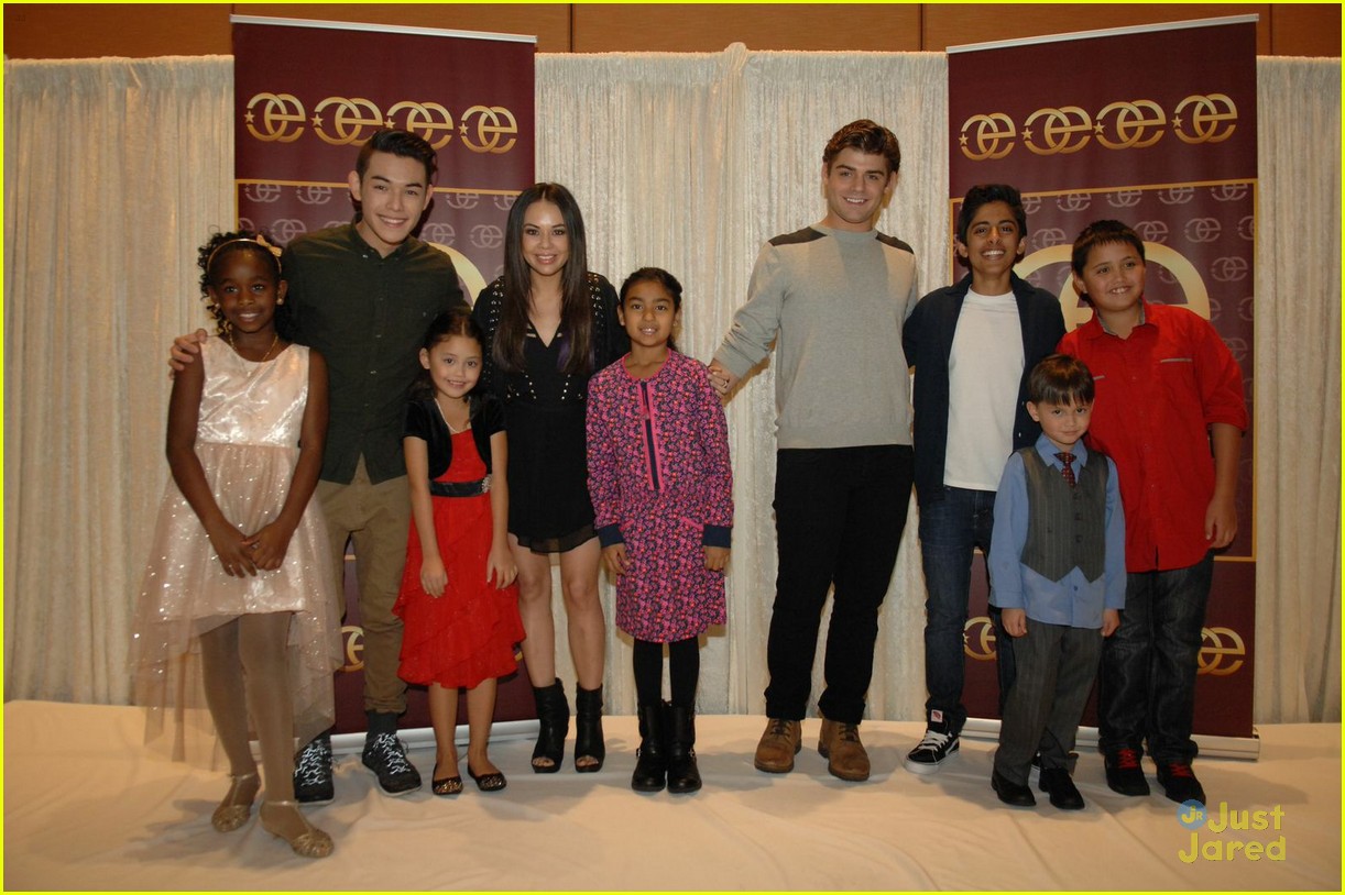 Janel Parrish & Garrett Clayton Join Ryan Potter For The Celebrity ...