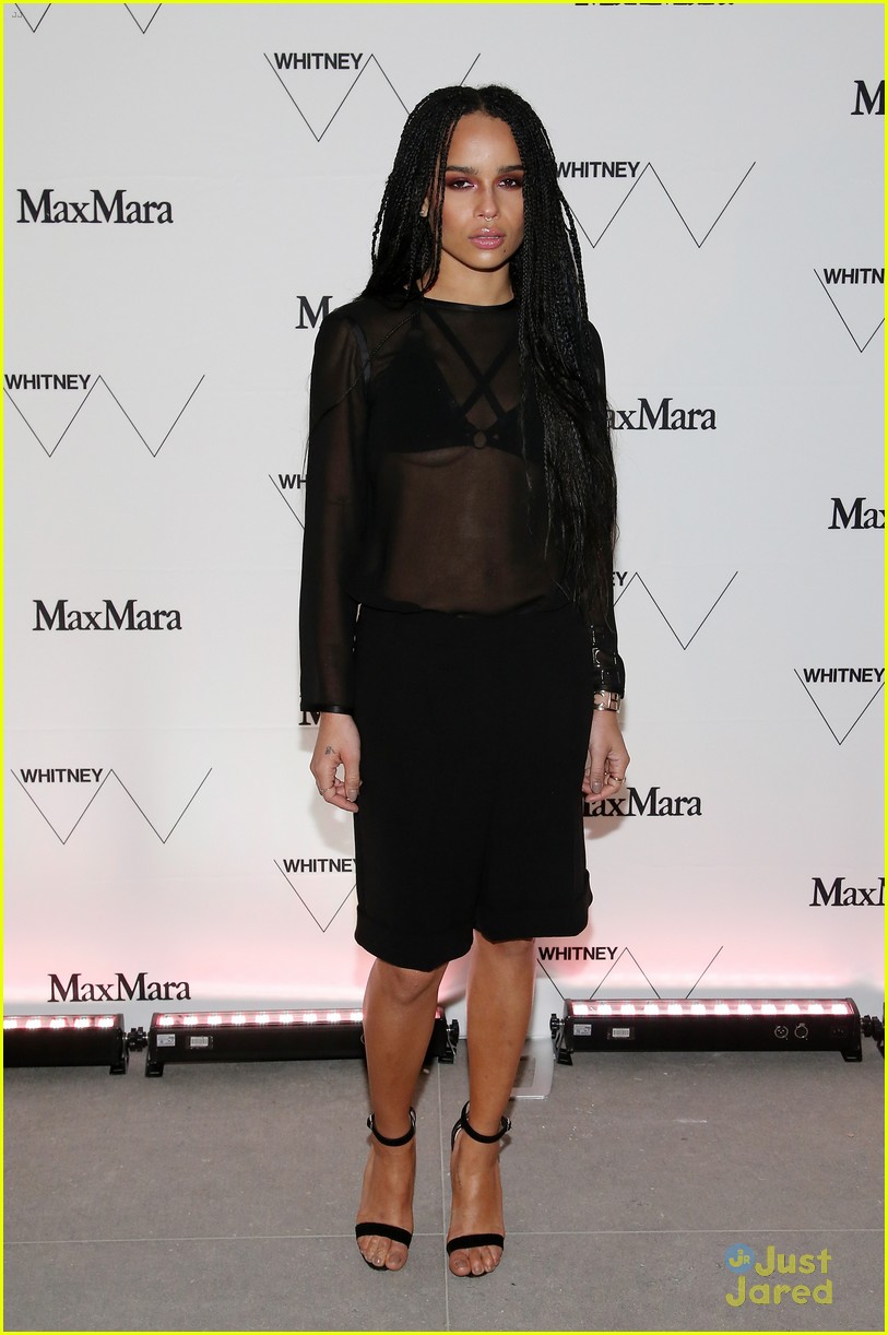 Zoe Kravitz Stuns in Max Mara at Whitney Museum Dinner in NYC | Photo ...