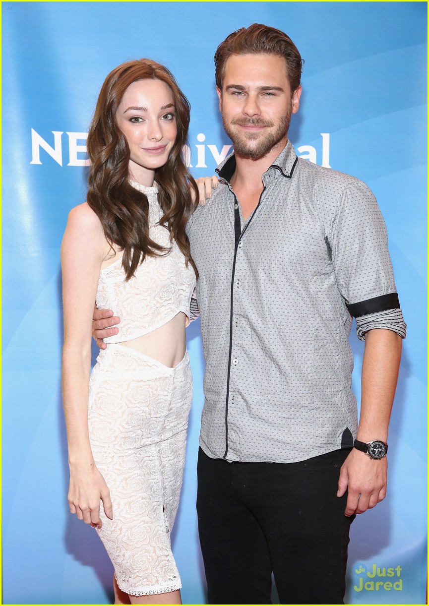 Grey Damon Picks Up 'Aquarius' Co-Star Emma Dumont At NBC's Summer ...