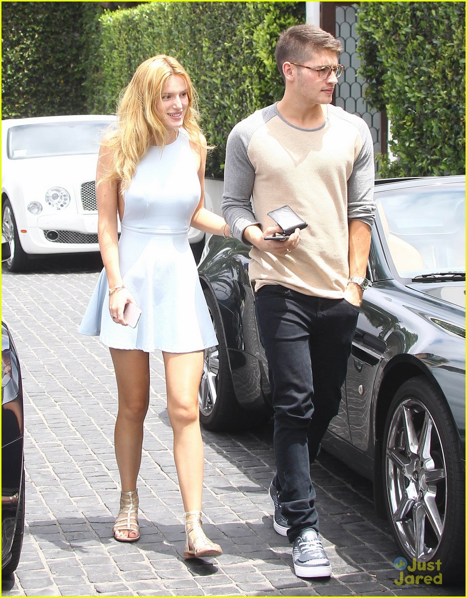 Bella Thorne & Gregg Sulkin Lunch it Up After Just Jared's Summer Bash ...