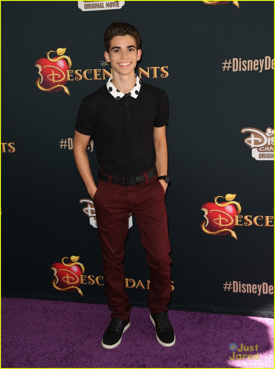 Cameron Boyce & Boo Boo Stewart Are Double The Trouble At 'Descendants ...