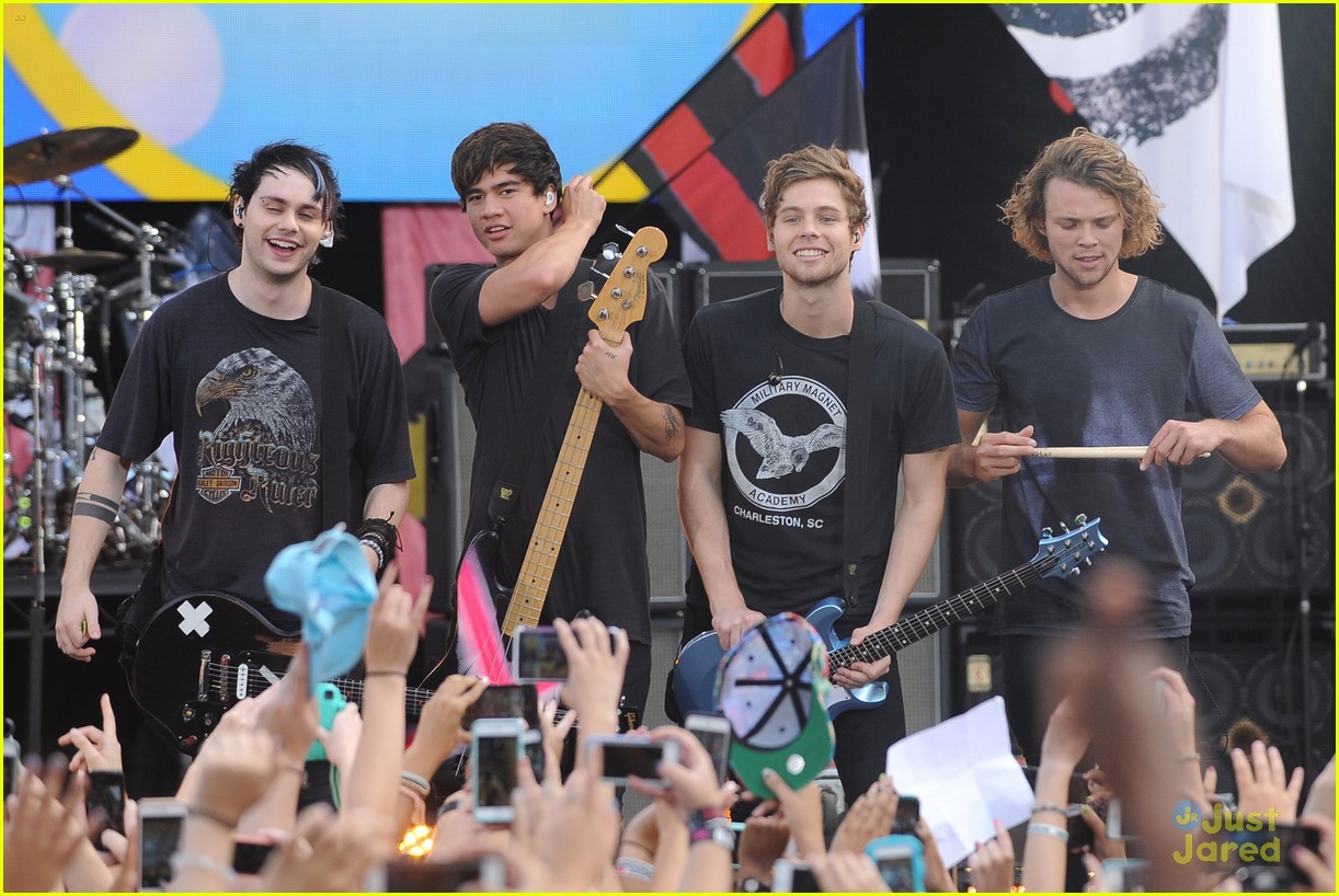 5 Seconds of Summer Perform Epic Concert On Good Morning America ...