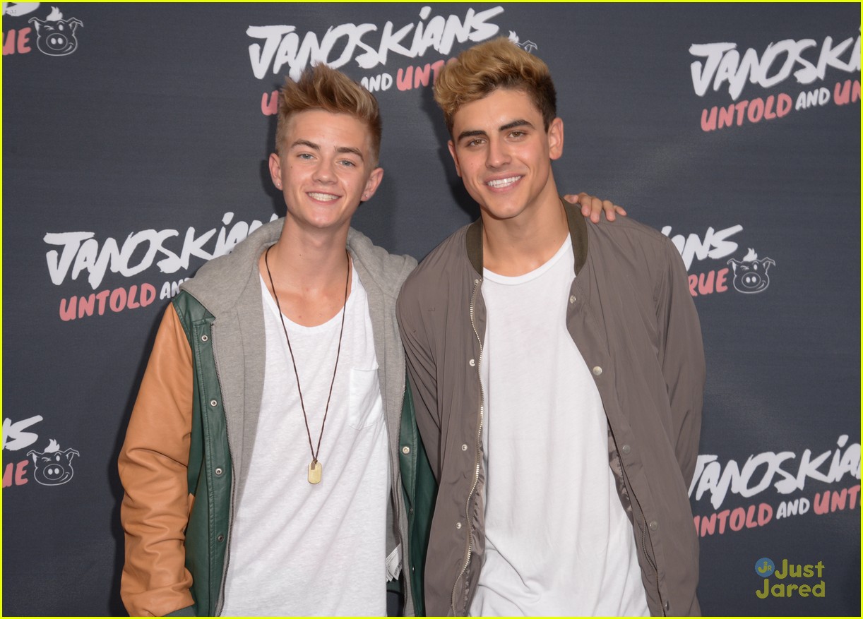 Janoskians Get Tons Of Celeb Support At 'Untold & Untrue' Premiere ...
