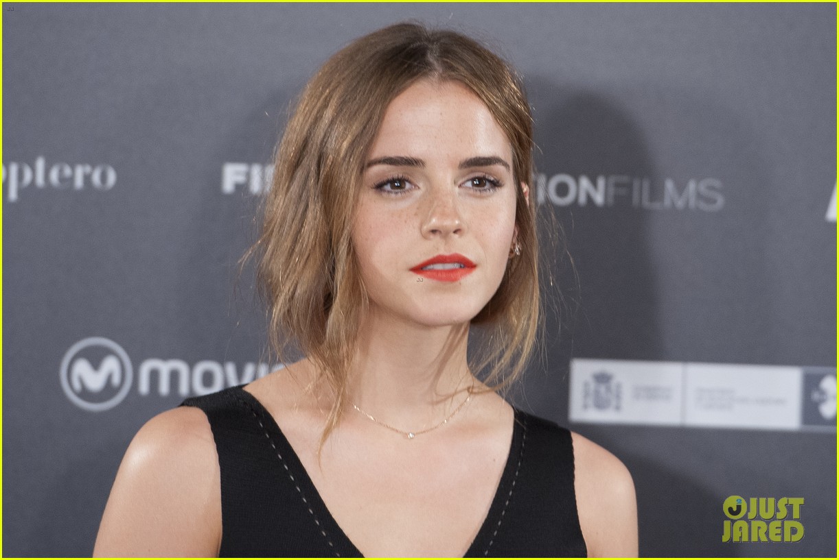 Emma Watson Kicks Off 'Regression' Promo in Madrid! | Photo 856490 ...