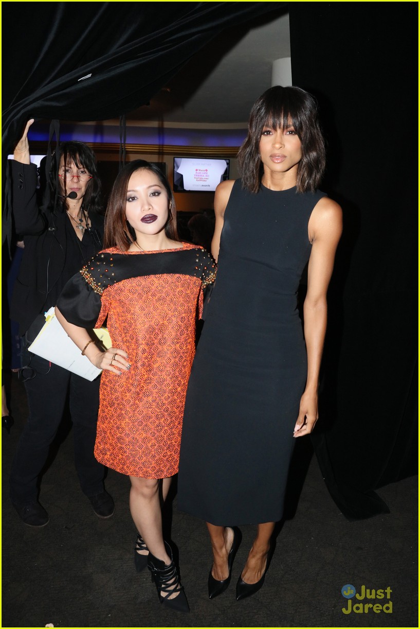 Shay Mitchell & Kat Graham Present At The Streamy Awards 2015 | Photo ...