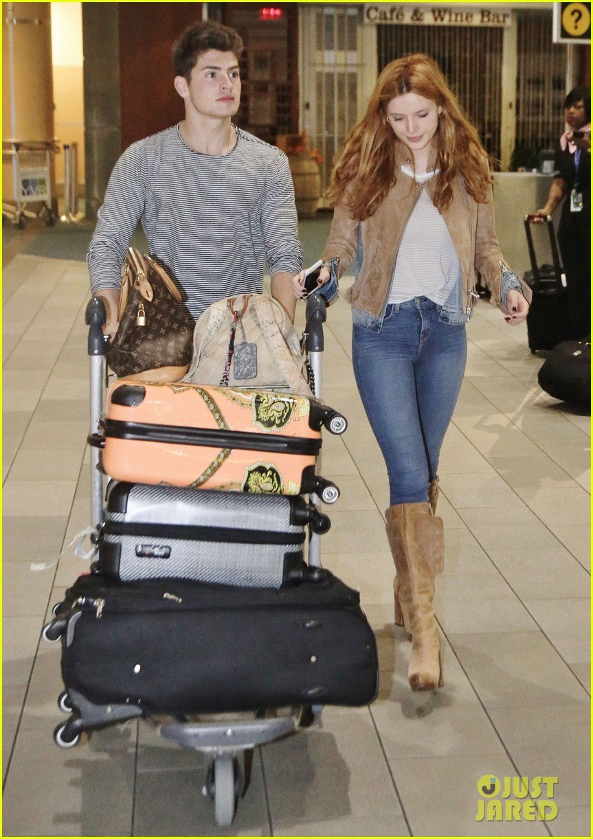 Bella Thorne & Gregg Sulkin Arrive Back in Vancouver After Her Birthday ...