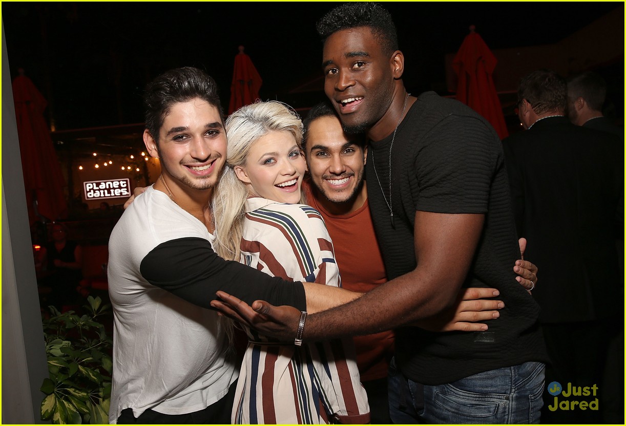 Team Rallison Reunites! Riker Lynch Supports Allison Holker at DWTS ...