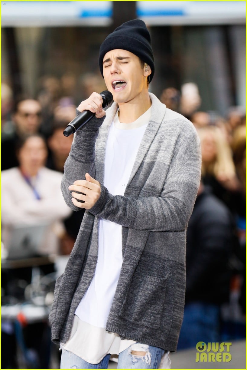 Justin Bieber's 'Today' Show Performance Videos - Watch Now! | Photo ...