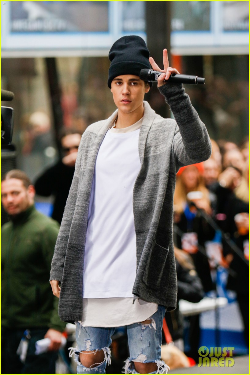 Justin Bieber's 'Today' Show Performance Videos - Watch Now! | Photo ...