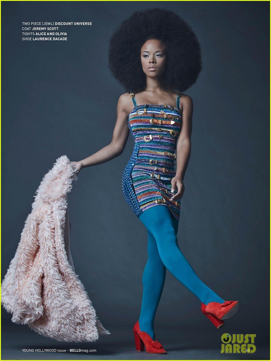 Full Sized Photo of serayah bello magazine 01 | Serayah Chooses Between ...
