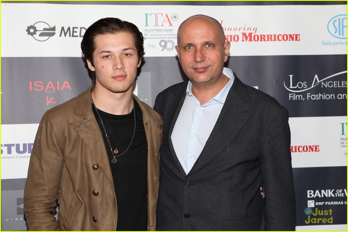 Leo Howard & Emily Ratajkowski Step Out For Los Angeles Italia Film ...