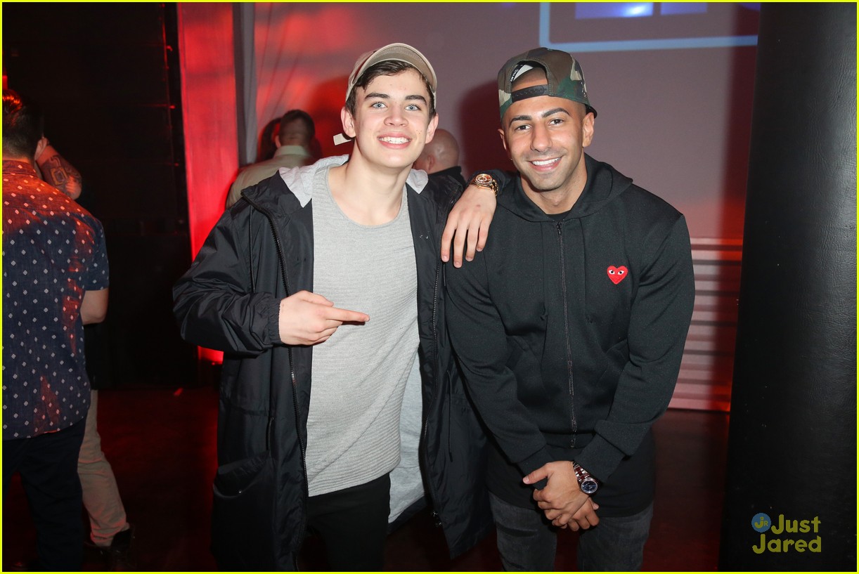 Tahj Mowry Hits Pre-Superbowl 50 Parties with Hayes Grier & Hailey ...